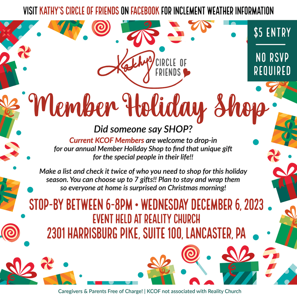 Events for adults with special needs in Lancaster, PA