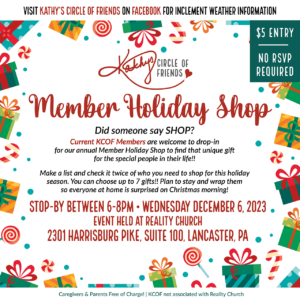 Events for adults with special needs in Lancaster, PA